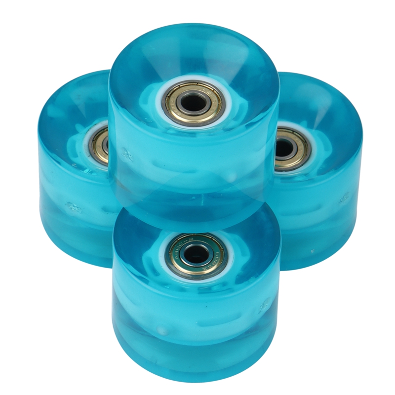 Novel-Skateboard Wheels 60mm 78A LED Light Replace... – Grandado