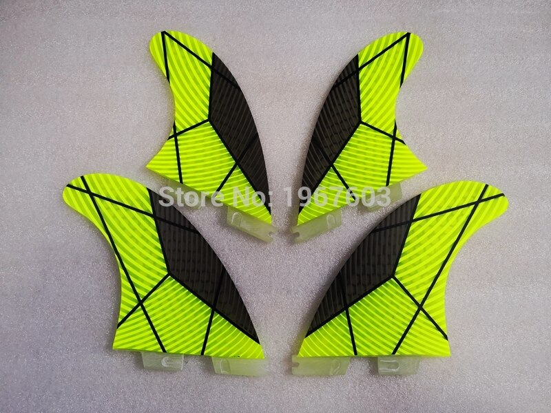 Epoxy Surf Fins FCS II Quad Set GX G5 G7 Surfboard... – Grandado