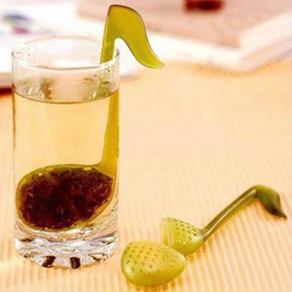 Music Note Shape Tea Filter Strainer Teaspoon Infu... – Grandado