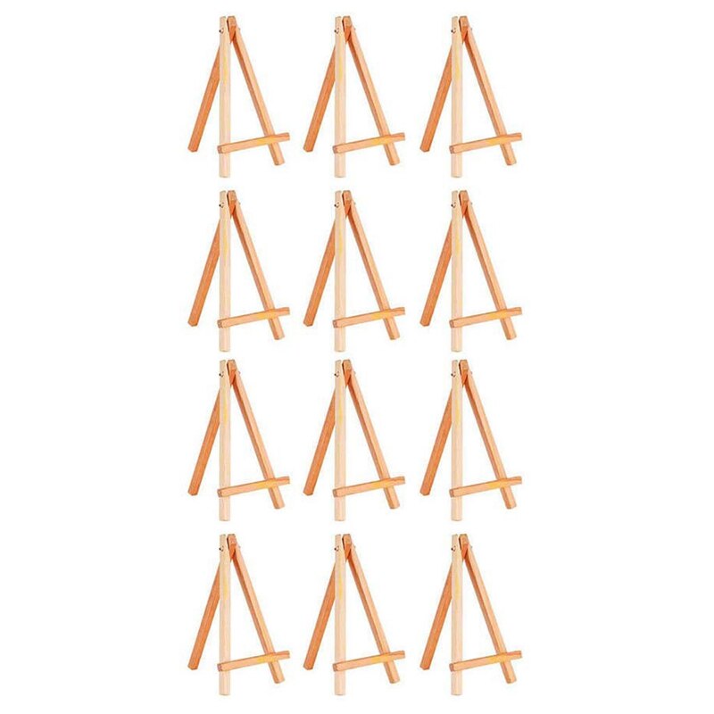 24 Pack Mini Wood Display Easel Wood Easels Set fo... – Vicedeal