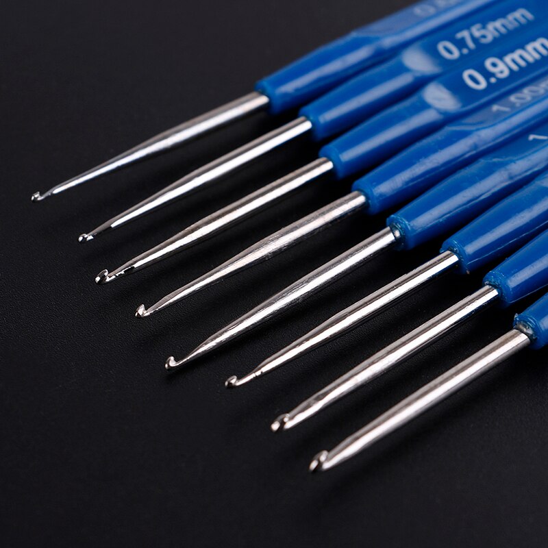 8pcs/lot Handicraft Crochet Set Crochet Hooks Stit... – Grandado
