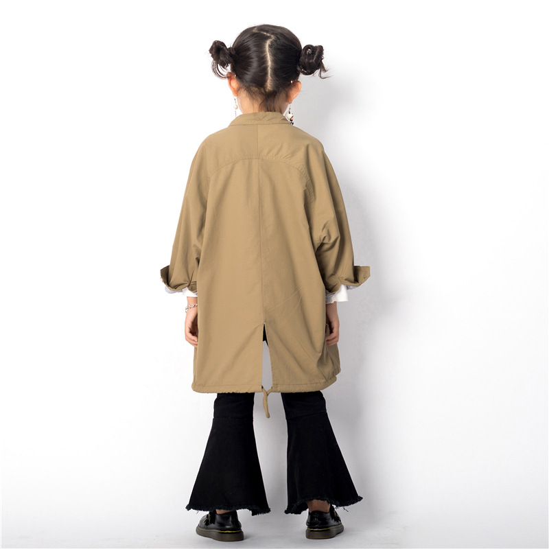 Children's Unisex Autumn Trench Kids Clothing Girl... – Grandado