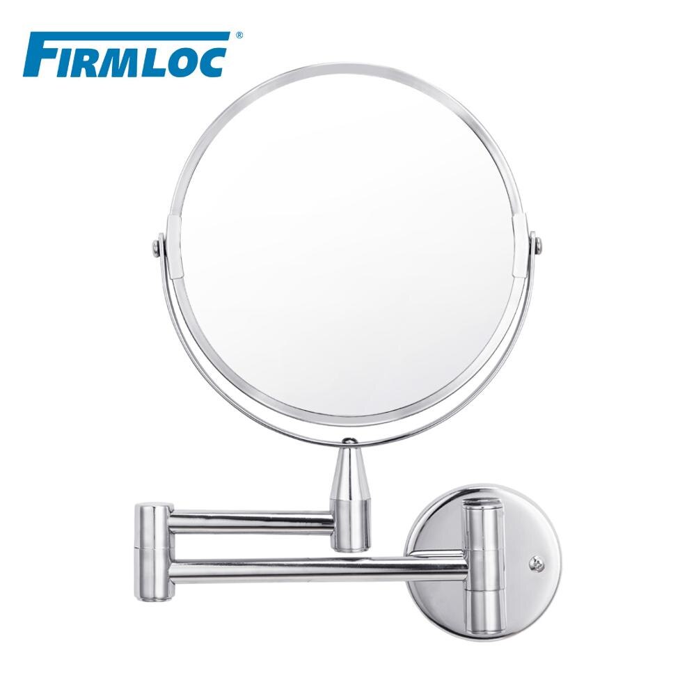 Firmloc 17cm 1X/5X Magnifying Bathroom Mirror Wall... – Vicedeal