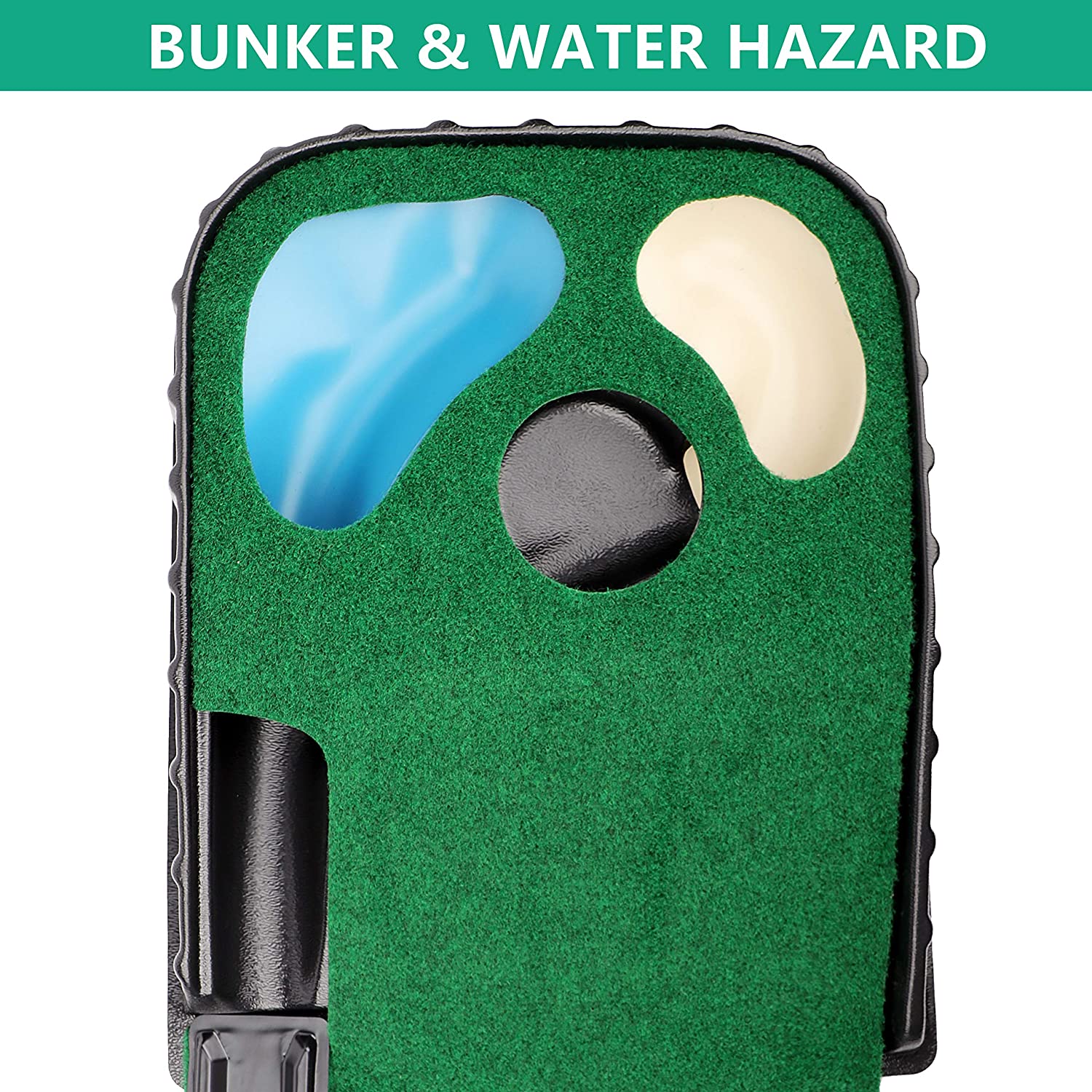 Golf Putting Mat Plastic Training Tool Driving Tra... – Grandado