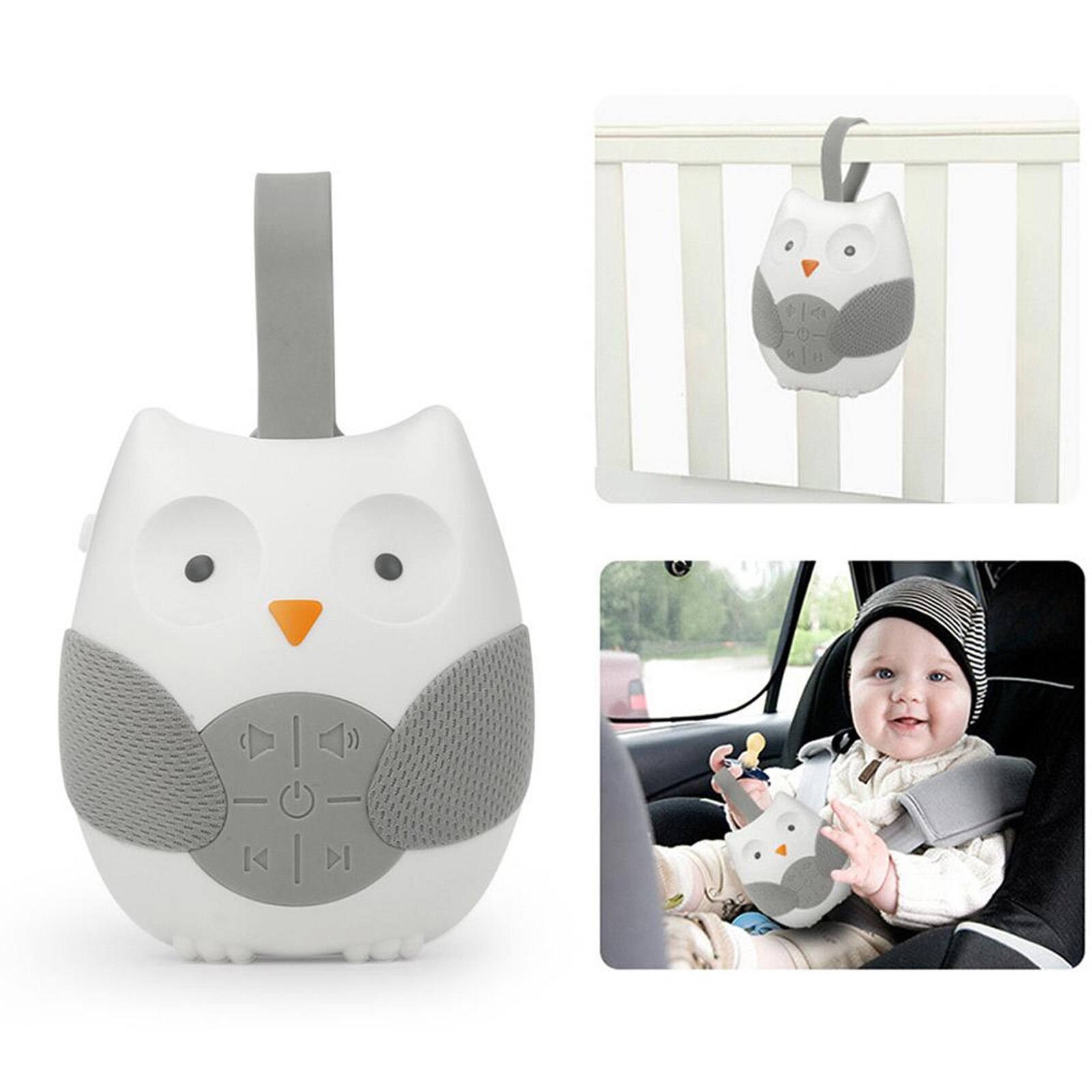 Owl Baby Sleep Helper Soother Sound Noise Machine ... – Grandado