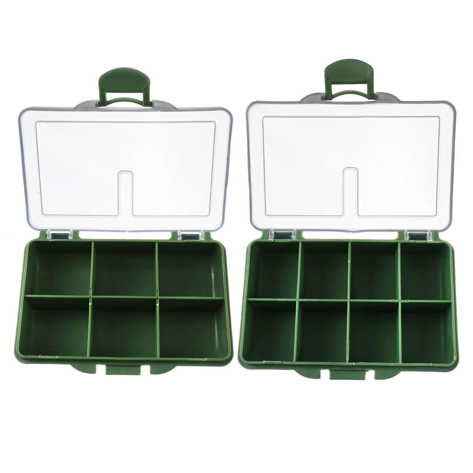 2Pcs Compartiment Tackle Box Organizer Plastic Opb... – Grandado