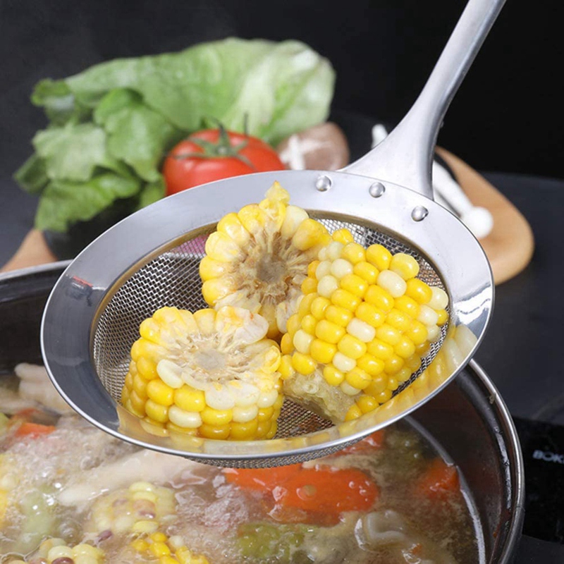 Stainless Steel Mesh Skimmer Strainer Wire Sieve S... – Grandado