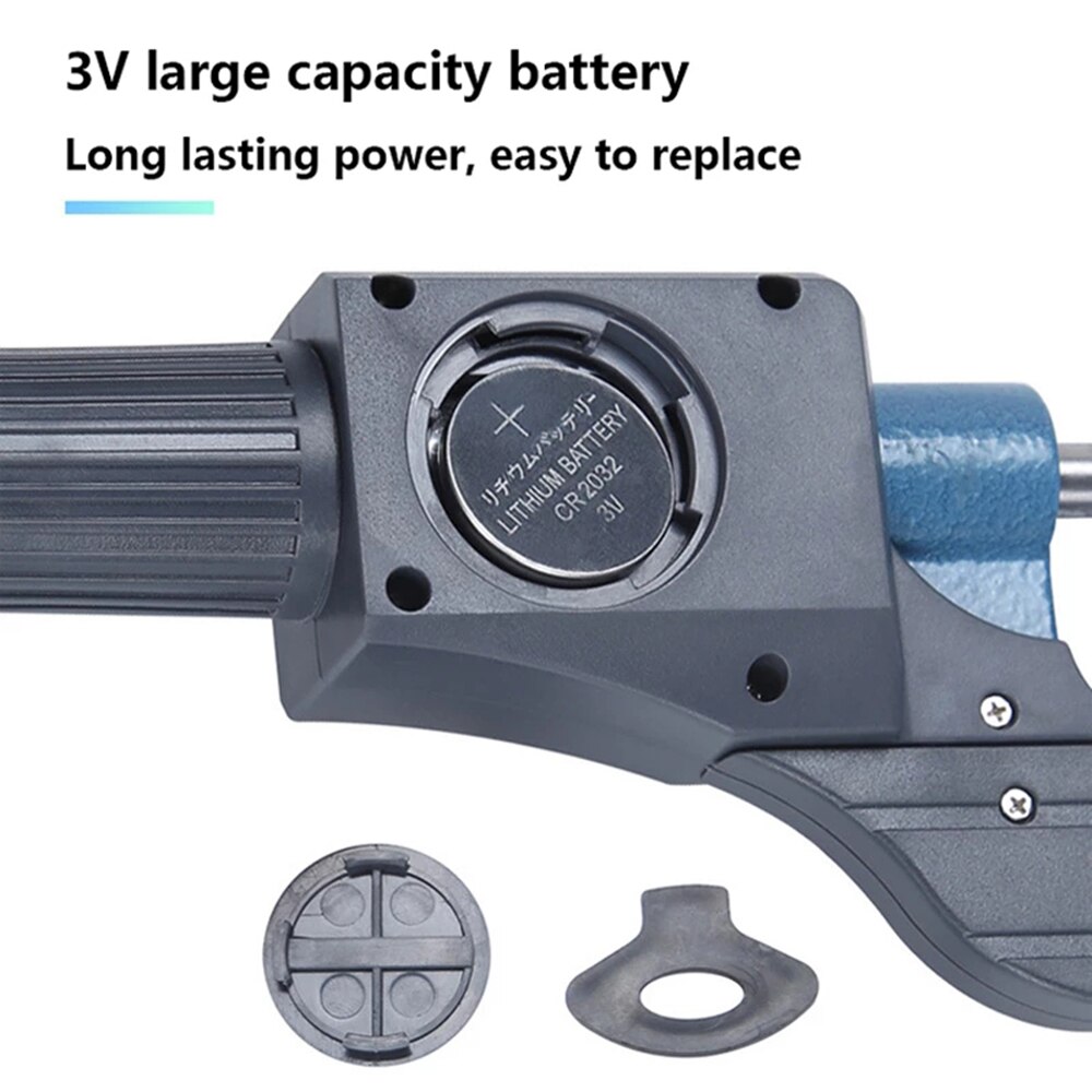 0-25mm Digital Micrometer Spiral High Precision Mi... – Grandado