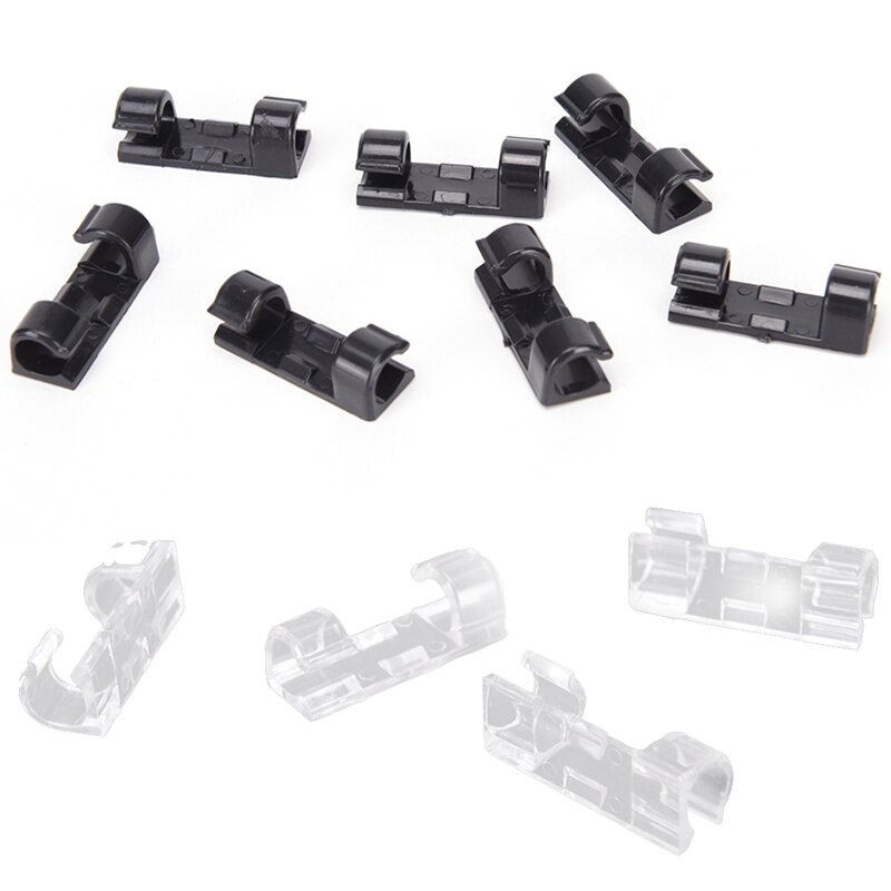 2 Set Wire Fixing Clamp Clip Desktop Wire Clear Up... – Vicedeal