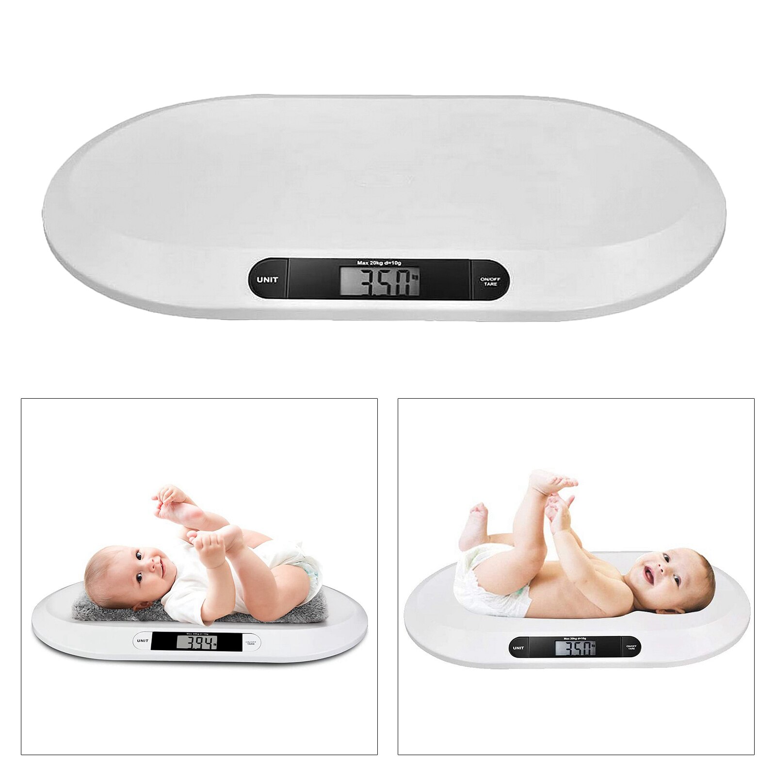 Digital Baby Scale Infant Pet Dog Small Pets Weigh... – Grandado