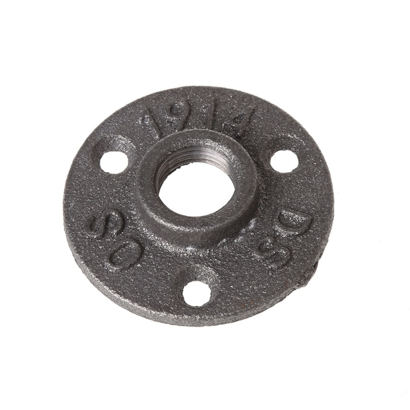 1/2 "formbar trådgolv fläns järn rörbeslag väggmon... – Grandado