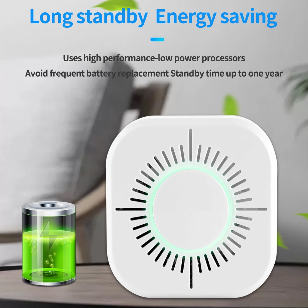 Tishric 433Mhz Draadloze Rookmelder Fire Alarm Sen... – Grandado