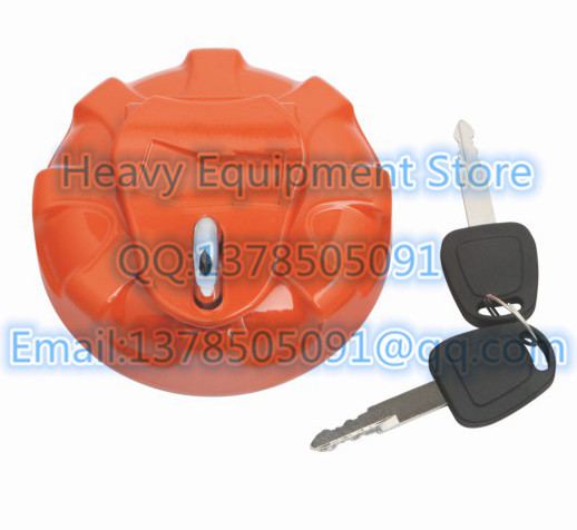 Fuel Cap With 2 D100 keys For Deawoo Doosan Bobcat Excavator 110911 ...