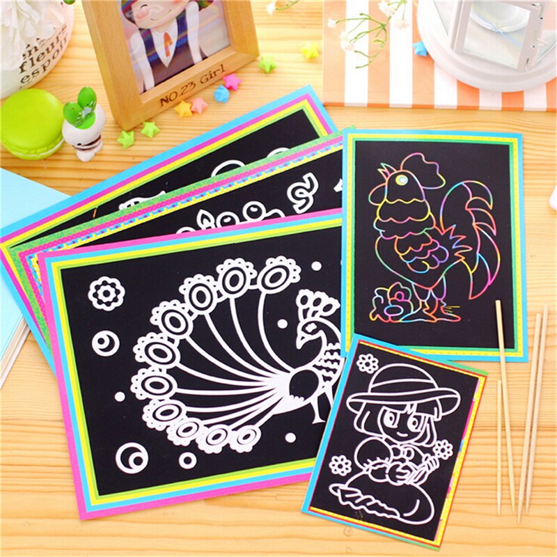 1 pcs Small Size Kids Scraping Painting Education ... – Grandado