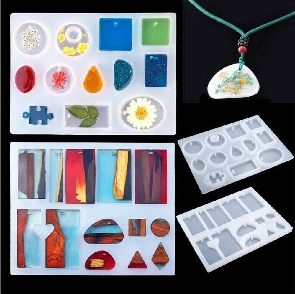 Handgemaakte Crystal Lijm Mould Mold Set Hars Sier... – Vicedeal