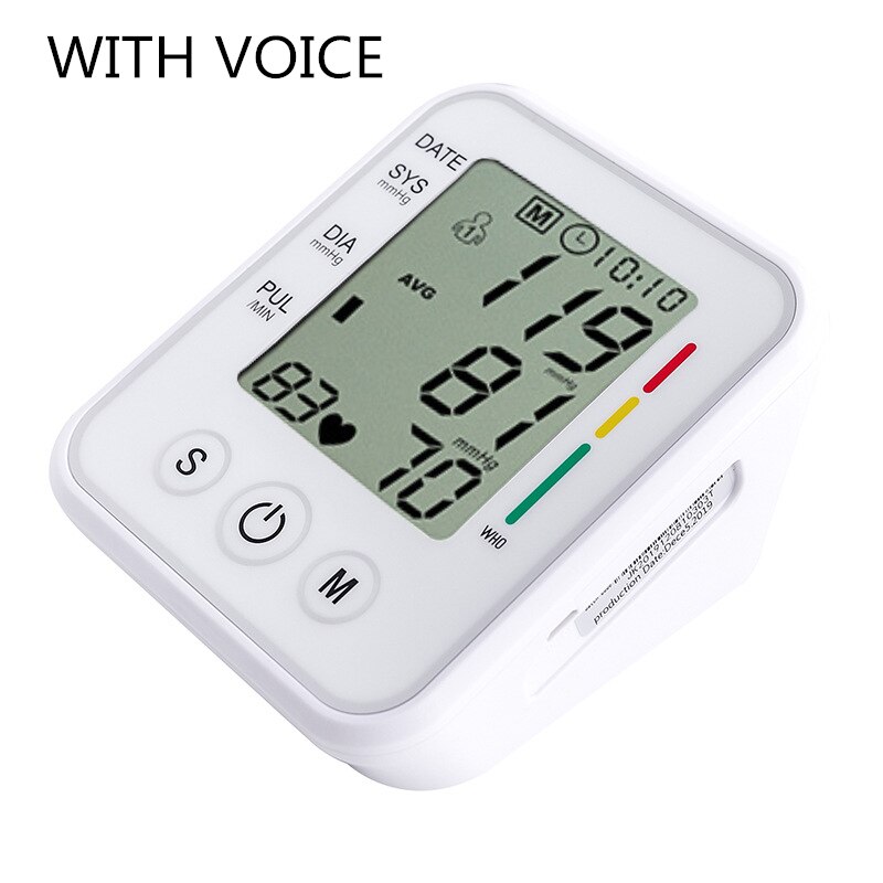 Cuff Blood Pressure Monitor with Voice health meas... – Grandado