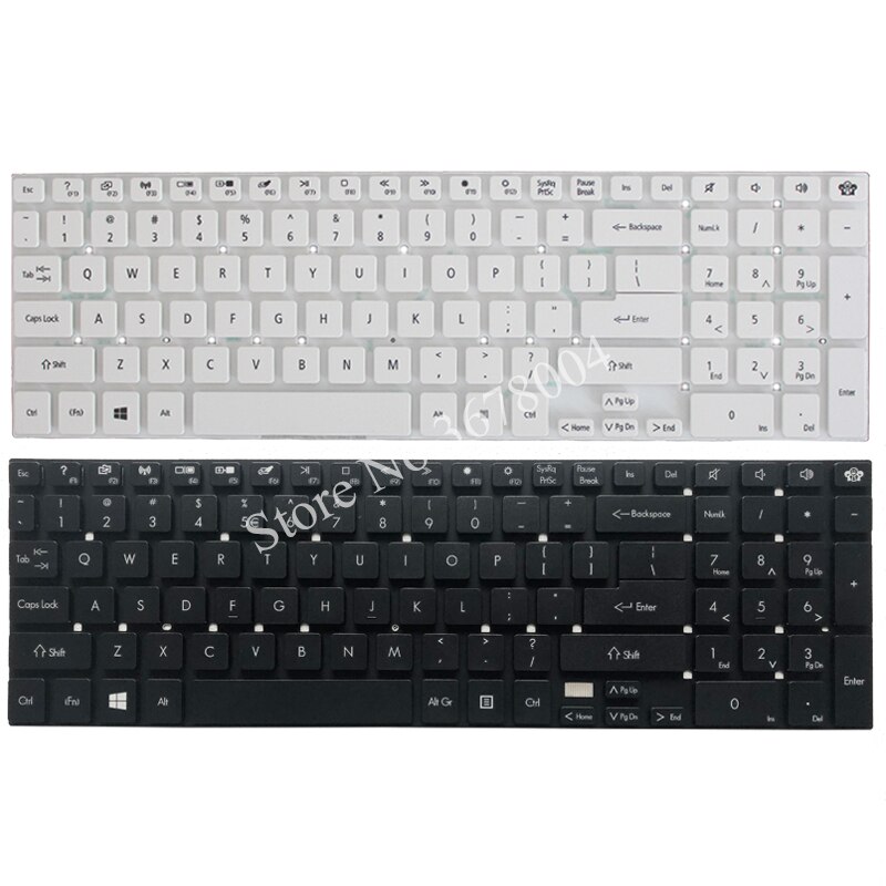 Engels Toetsenbord Voor Gateway NV52L NV56R NV75S ... – Grandado