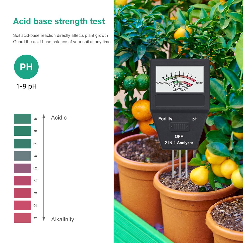 2-in-1 Original Soil Fertility Detecter For Nitrog... – Grandado