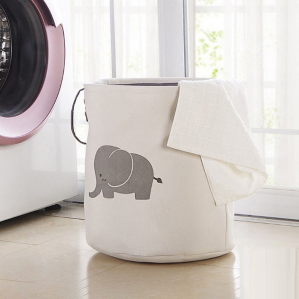 Cute Cats Elephant Print Toys Holder Bucket Organi... – Vicedeal