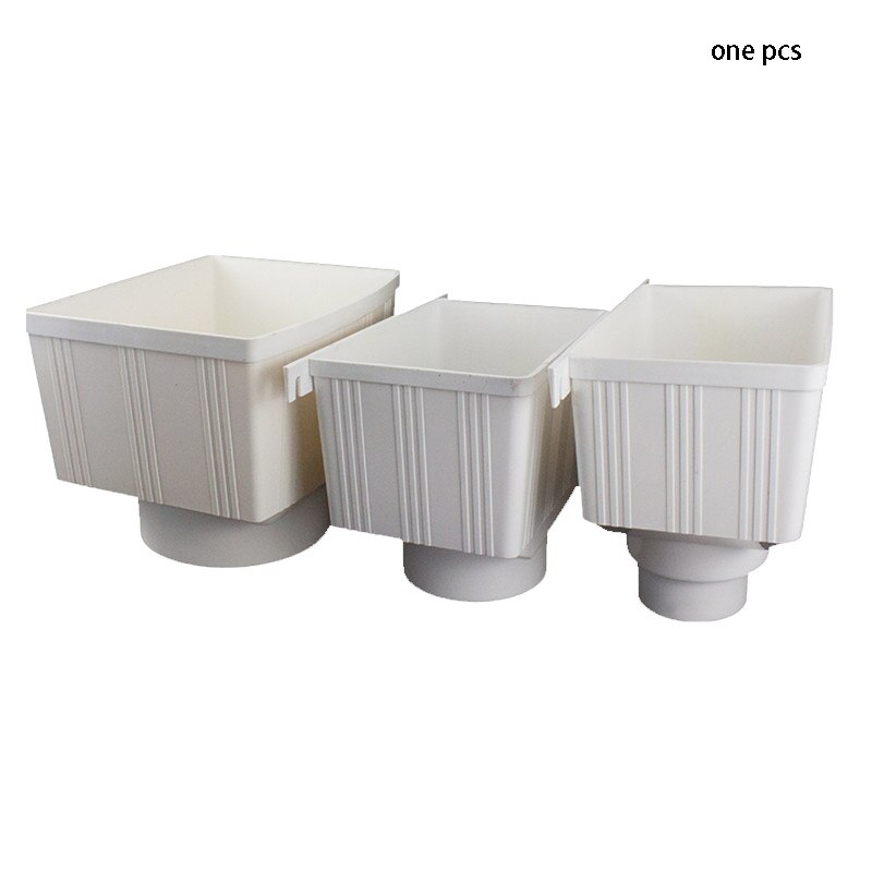 pvc rainwater hopper downspout drain adapter rain ... – Grandado