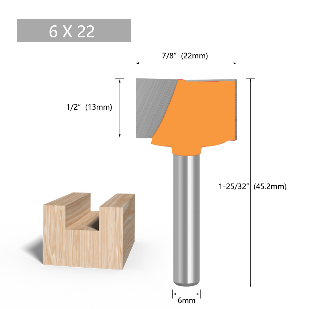 1PC 6MM Shank Milling Cutter Wood Carving Cleaning... – Grandado