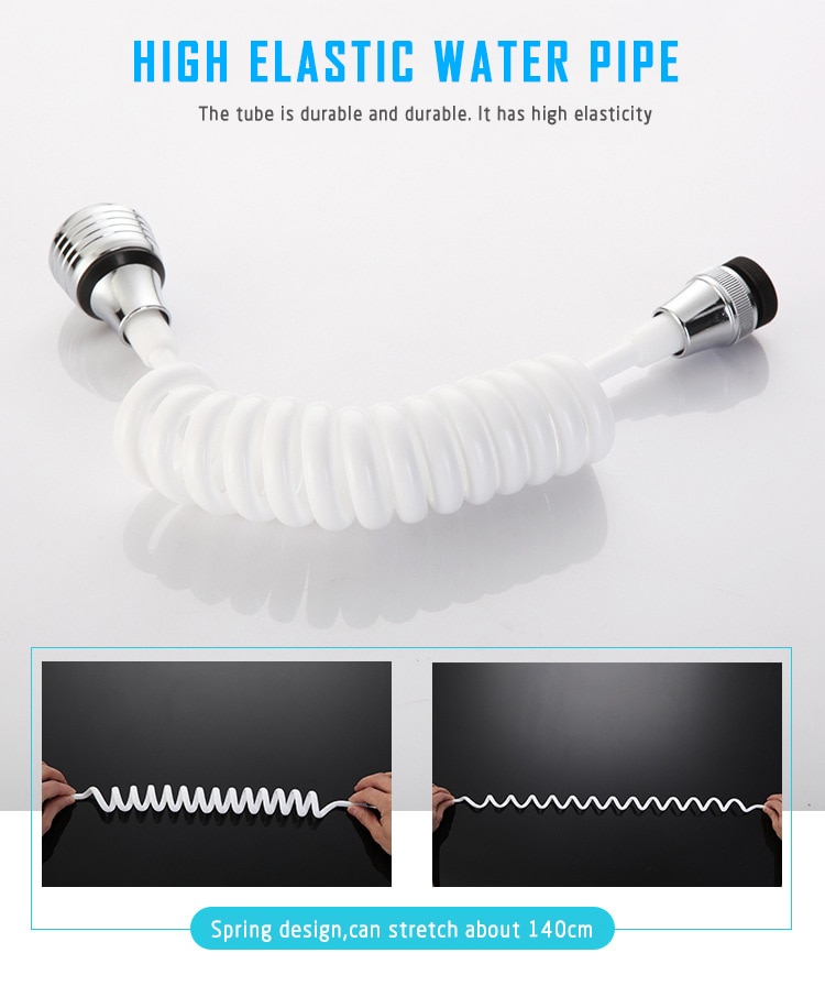 Flexible Kitchen Bathroom Faucet Extension Extende... – Grandado