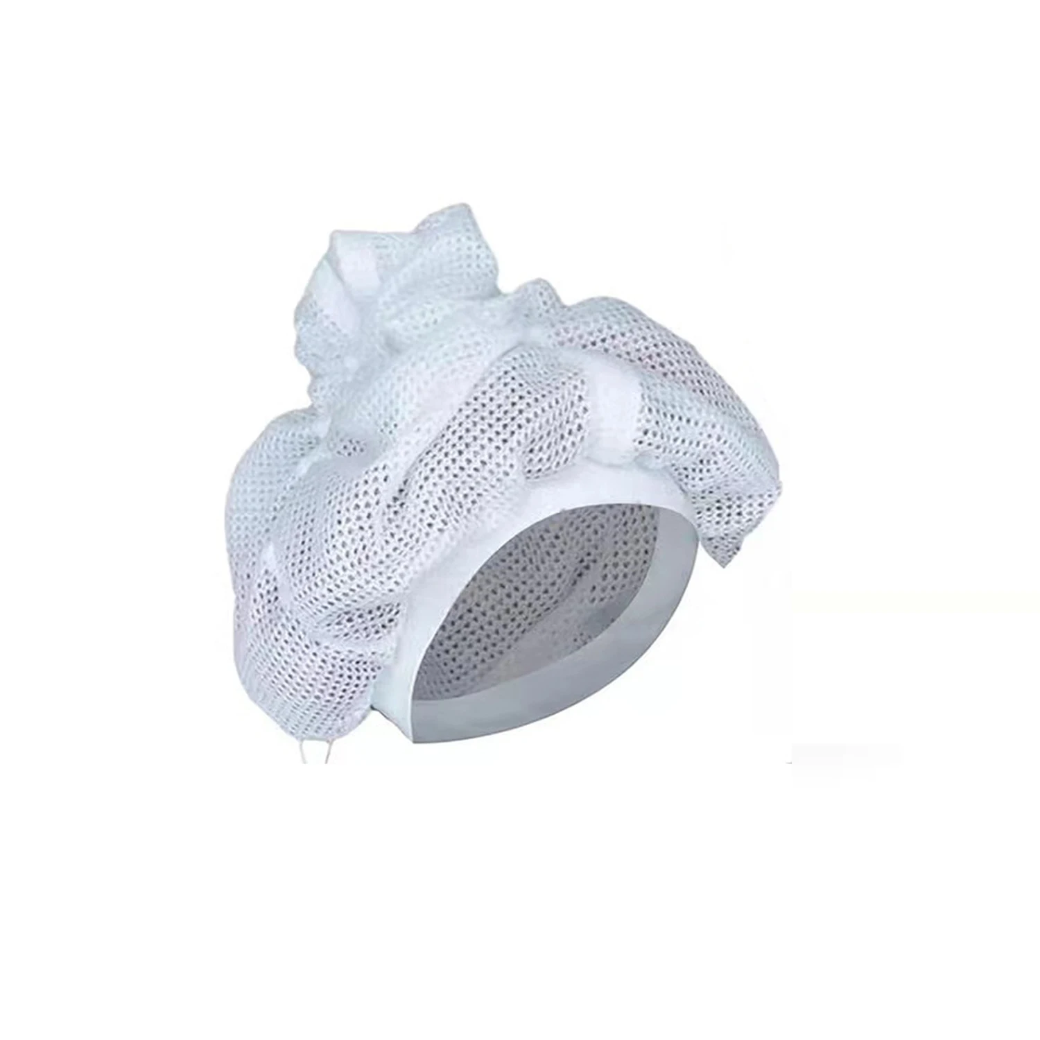 Net Plopping Cap For Drying Curly Hair With Drawst... – Grandado