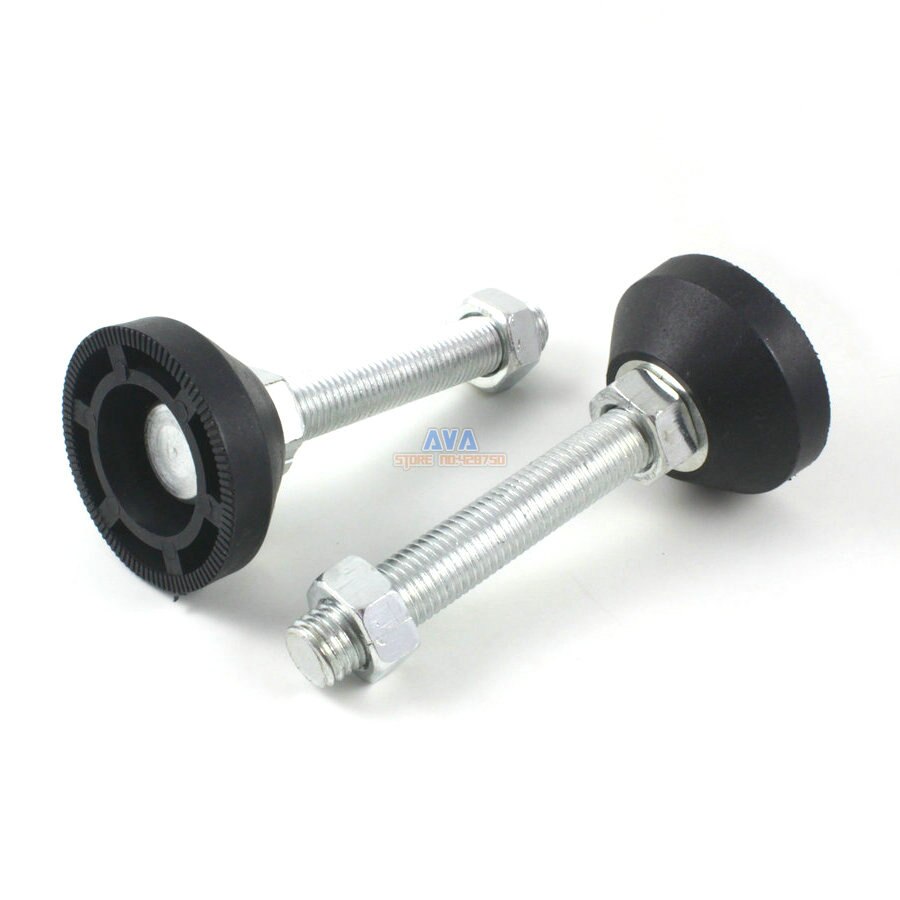 4 Piece Adjustable Lathe Leg Furniture Leveling Fe... – Grandado