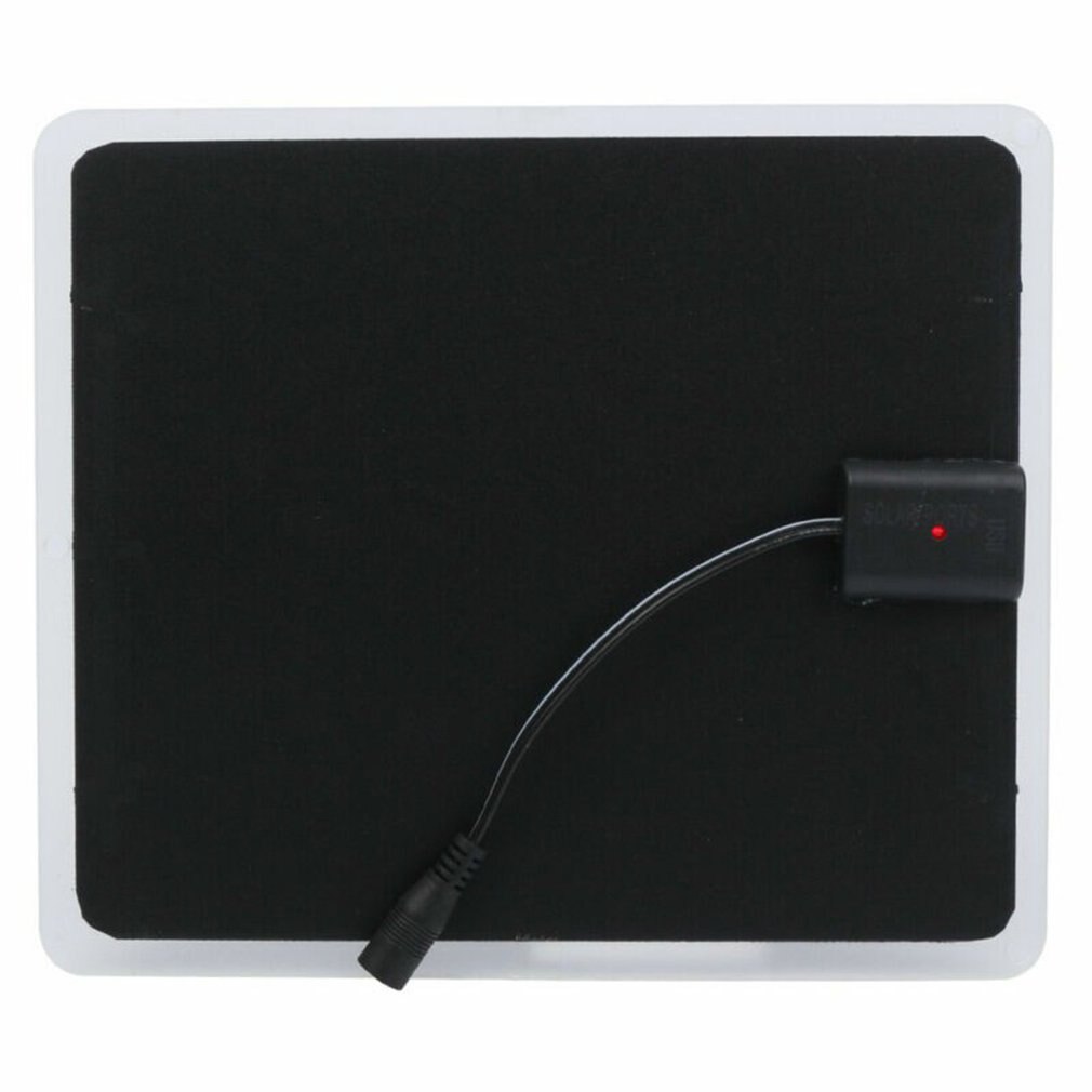10W solar power panel DC crocodile clip output Mon... – Grandado