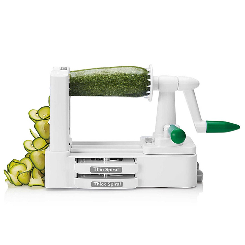 3 klingen Spiralizer Reibe Home Einfach Sauber Hea... – Vicedeal
