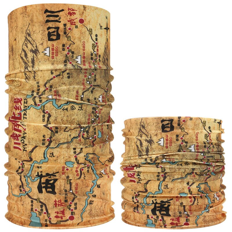 MultiFunction Floral Scarf Mask Variety Turban Mag... – Vicedeal