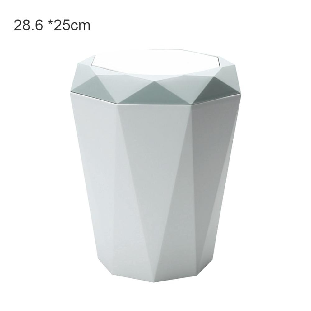 Flap Type Vuilnisbak Diamant Vorm Desktop Papier E... – Grandado