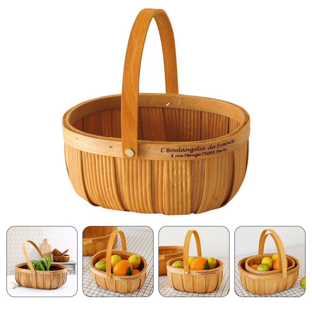 1Pc Basket Mini Basket Portable Wedding Party Flow... – Grandado