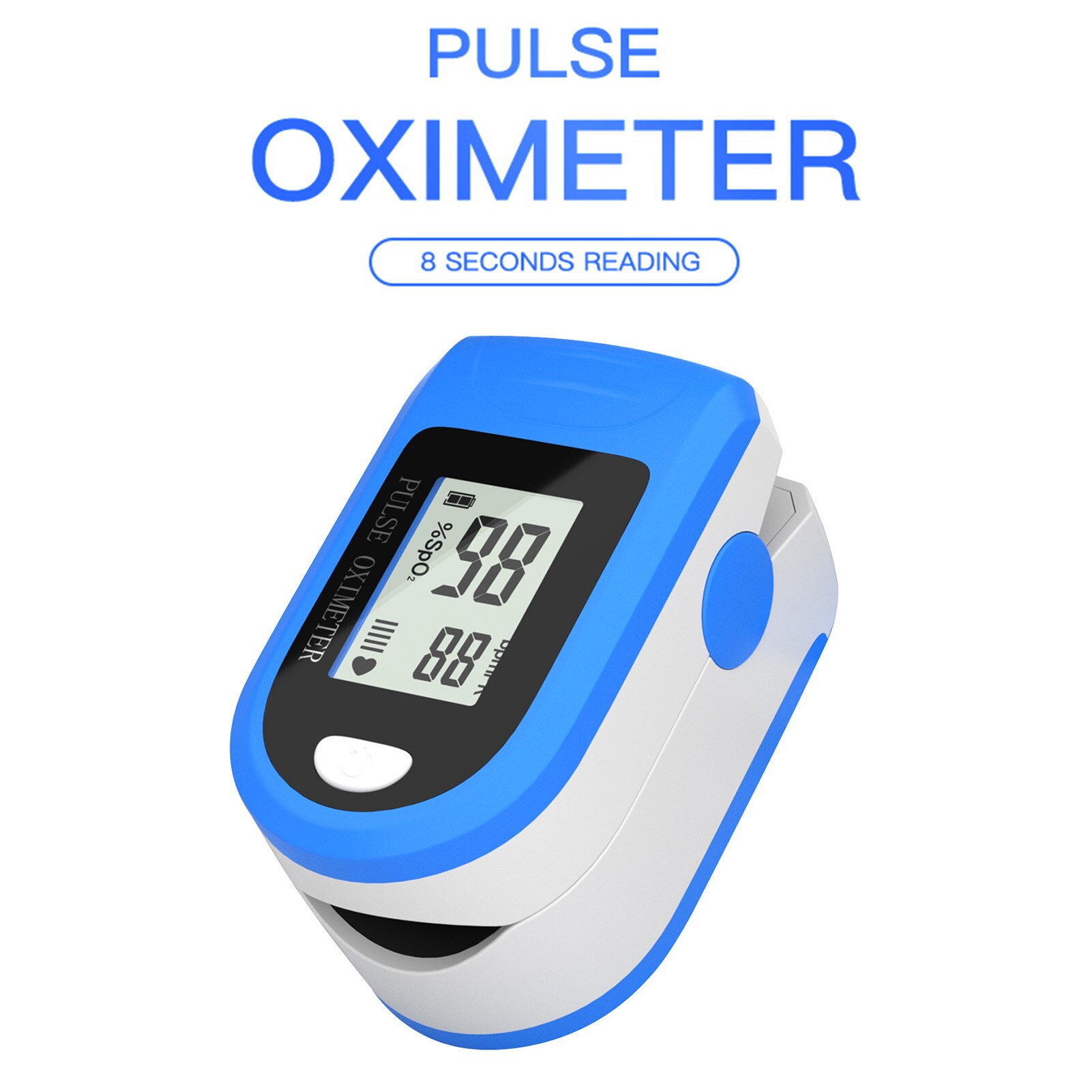 Spo2 Finger Oximeter Oxygen Saturation Monitor Blo... – Vicedeal