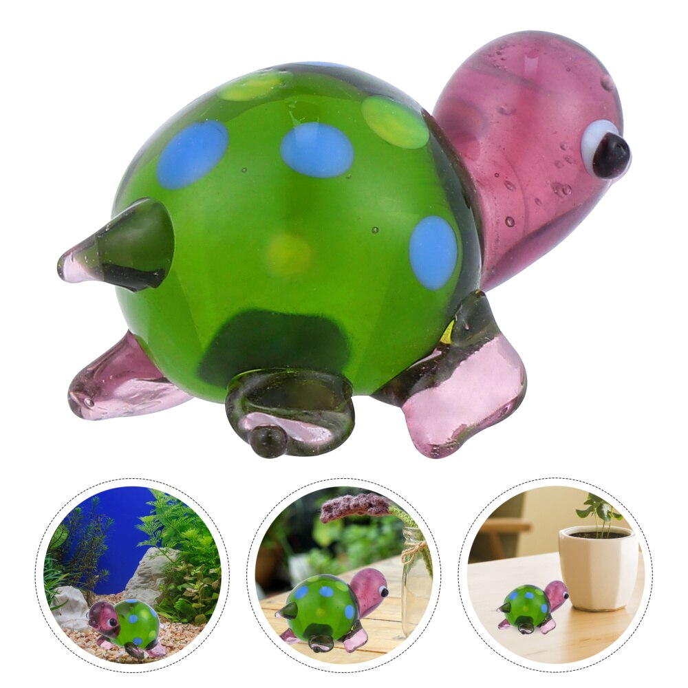 Sea Turtle Garden Bonsai Decoration Miniature Glas... – Grandado