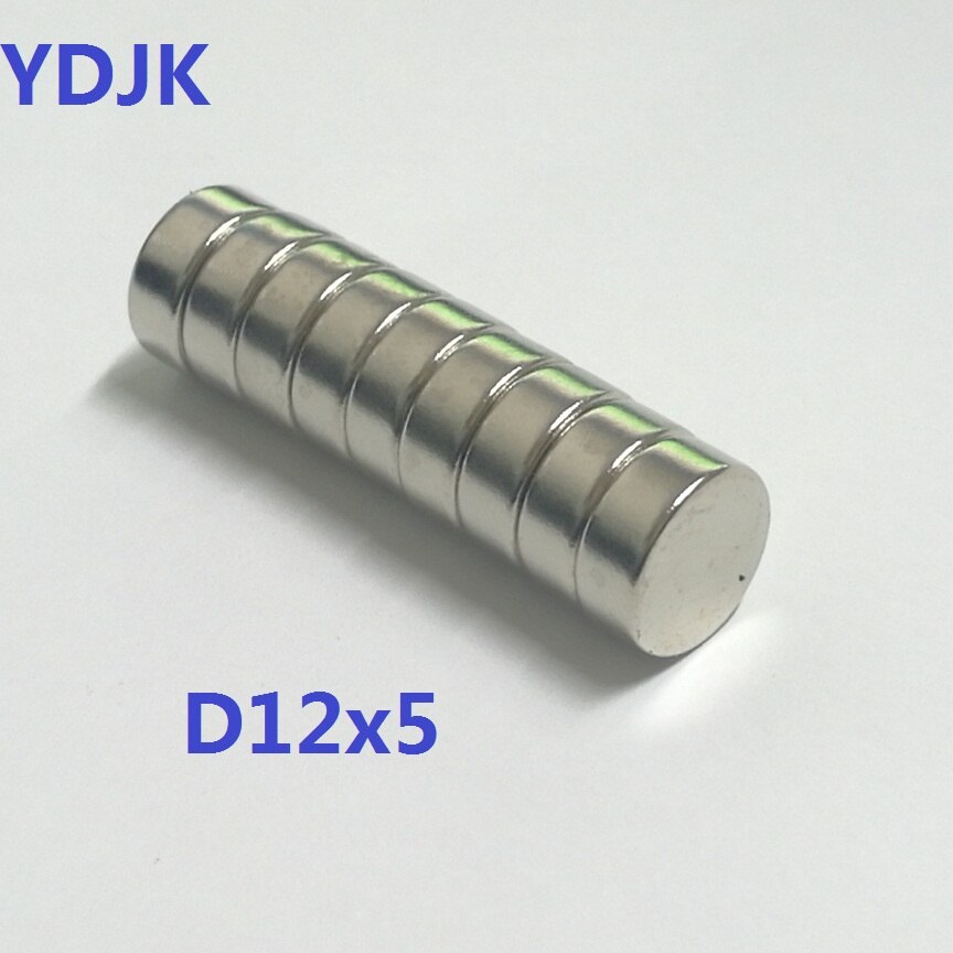10 20 50 stk/parti neodymium magnet 12*5 plate rar... – Grandado