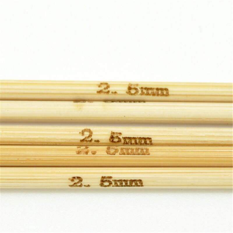 20cm Long Natural Bamboo DP Knitting Needle Hand S... – Vicedeal