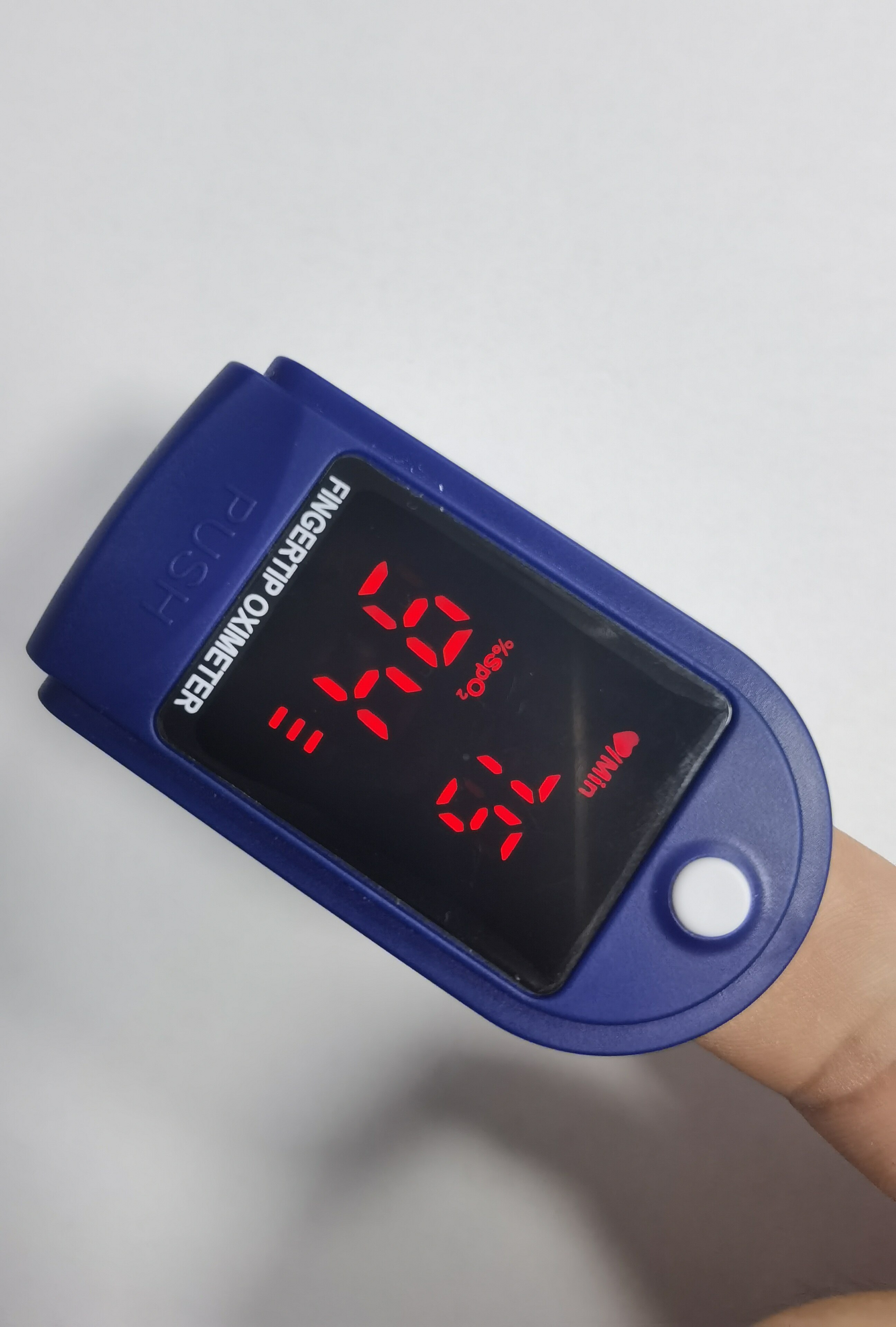 Portable Mini Finger Pulse Oximeter Pulsoximeter C... – Vicedeal