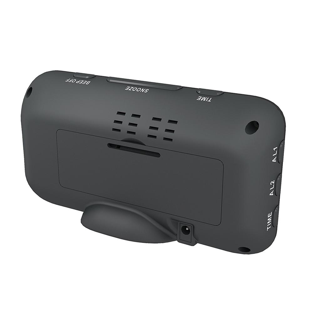 LED Digital Alarm Clock Voice Control Temperature ... – Grandado