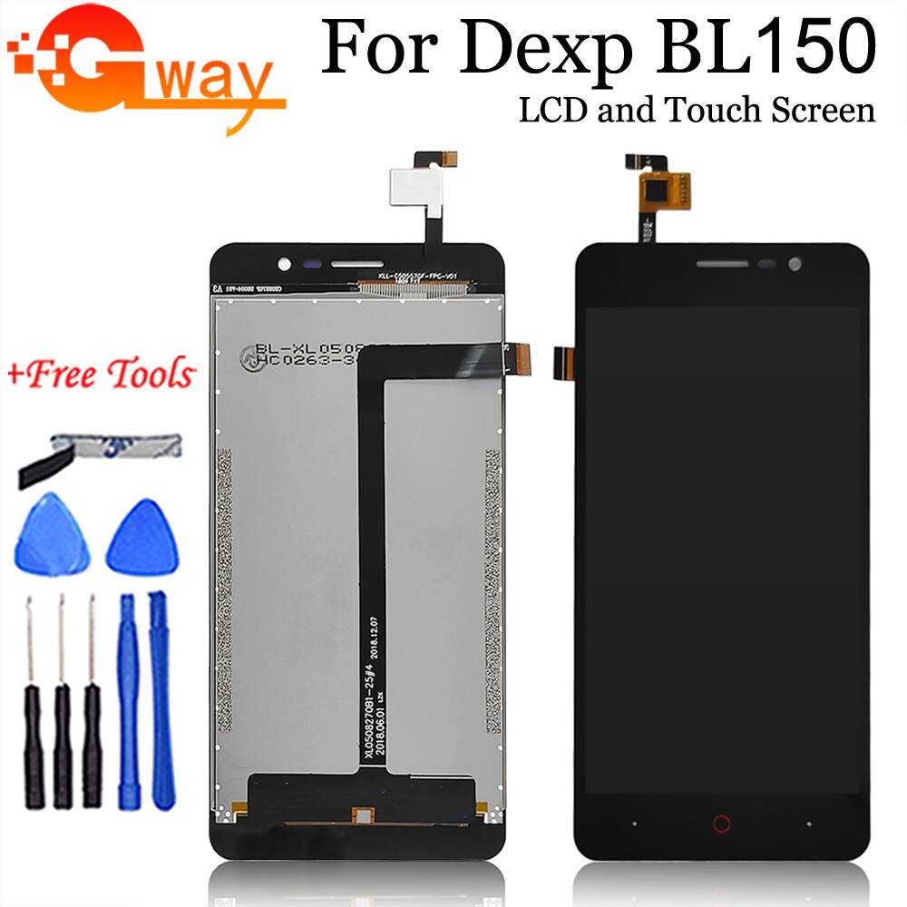 5.0" For DEXP BL150 LCD Display With Touch Screen ... – Grandado