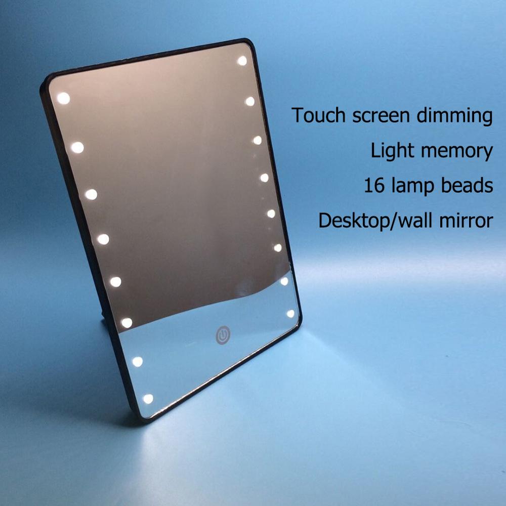 LED Touch Screen Makeup Mirror Luxury Mirror with ... – Grandado