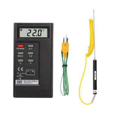 TES 1310 Digitale Thermometer Type-K Thermokoppel ... – Grandado