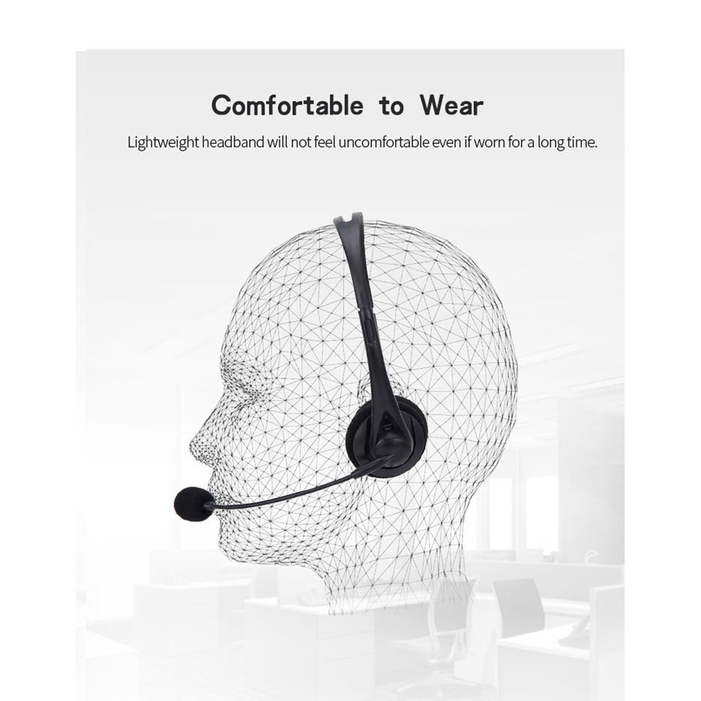 3.5mm/USB Computer Headset with Noise Cancelling M... – Grandado