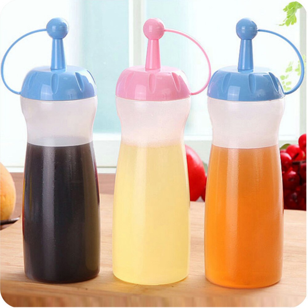 2pcs Reusable Squeeze Bottle Portable Condiment Di... – Grandado