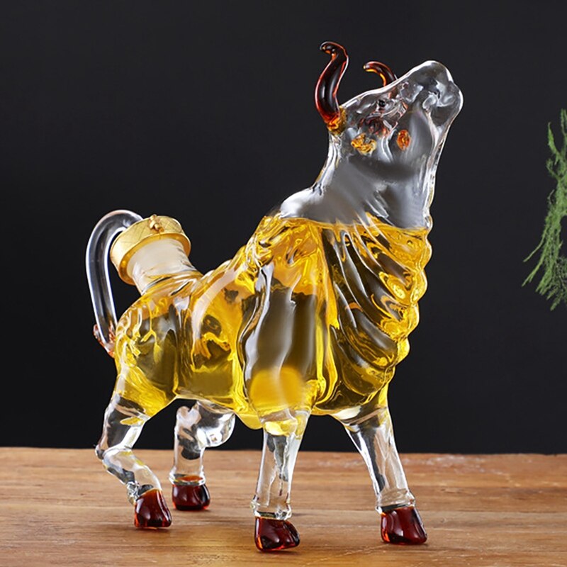1Pcs Animal Bottle Handmade Glass Liquor Bottle Gl... – Grandado
