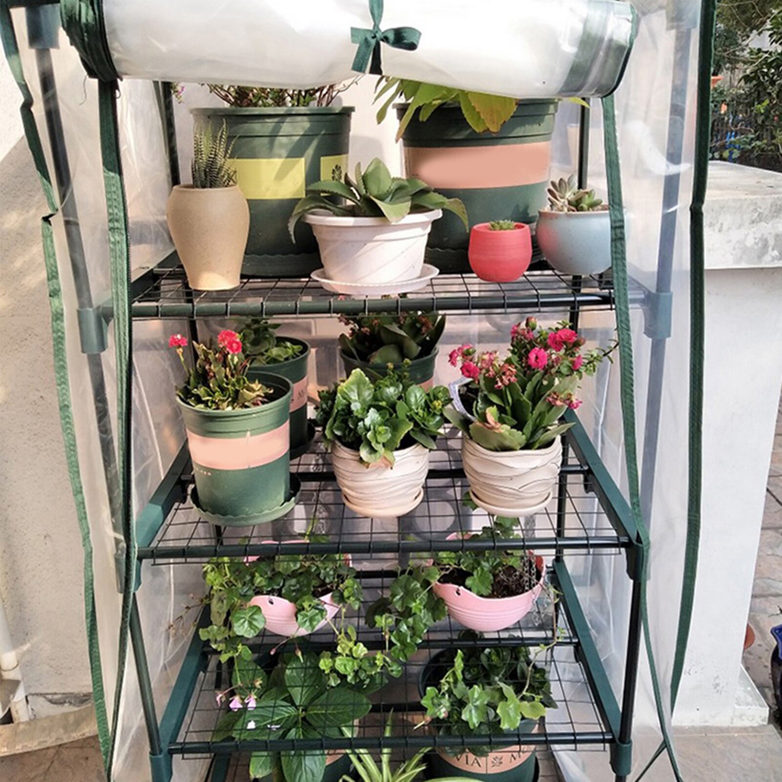 Mini Greenhouse Cover Folding Outdoor Garden Growb... – Grandado