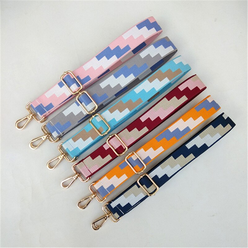 Rainbow Color Adjustable Bag Straps 130cm Shoulder... – Vicedeal