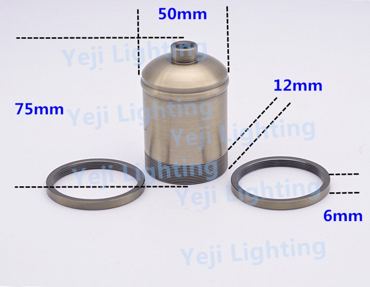 Retro vintage lamp holder E27 E26 socket lamp base... – Grandado
