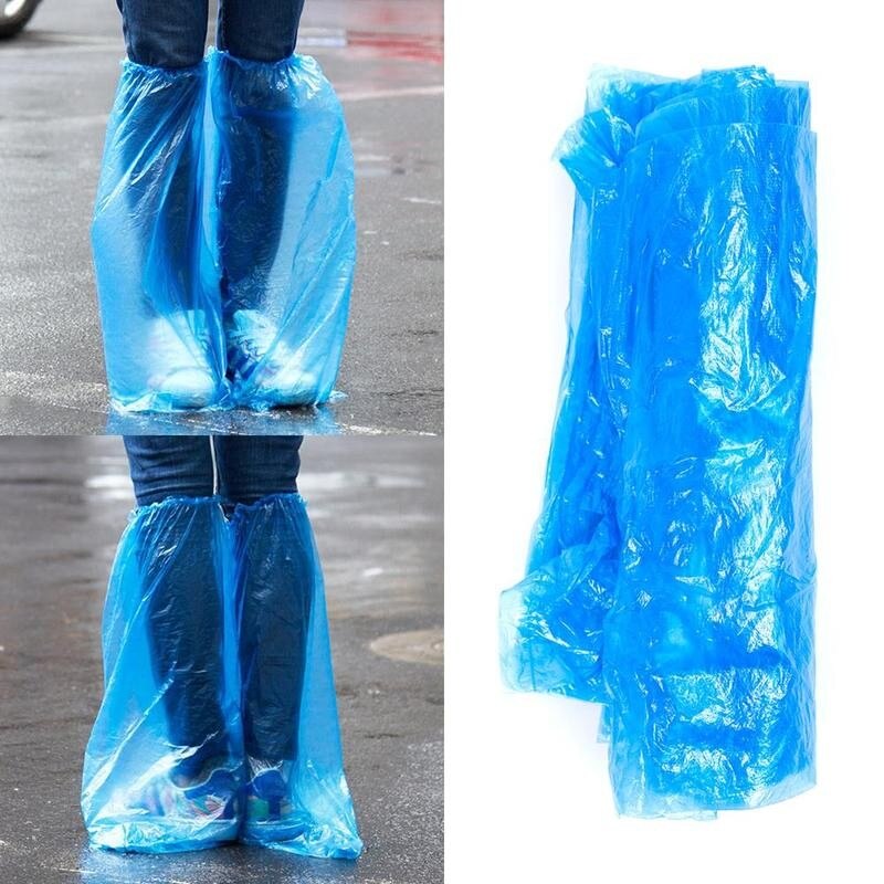 5 Pair Long Disposable Shoe Covers Surchaussure Je... – Grandado