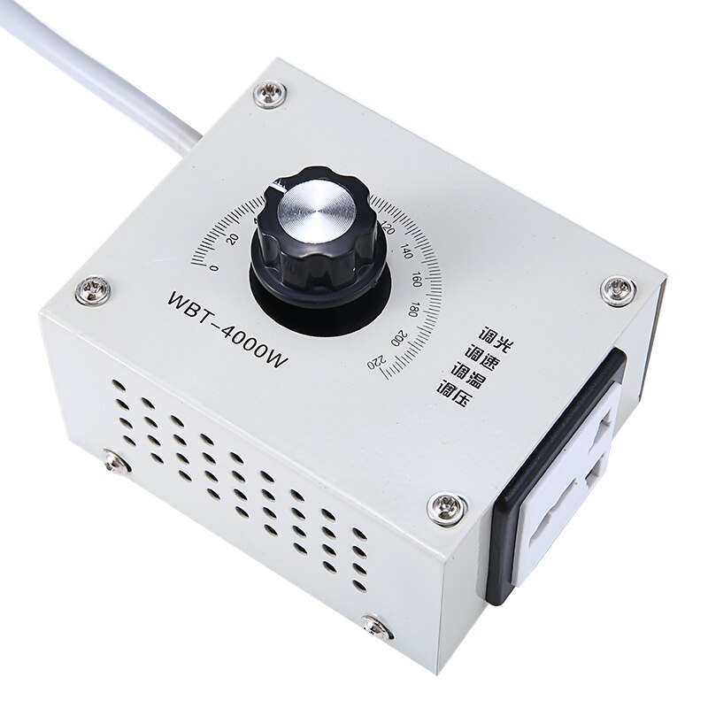 220V AC Motor Speed Controller 4000W Variable Volt... – Grandado